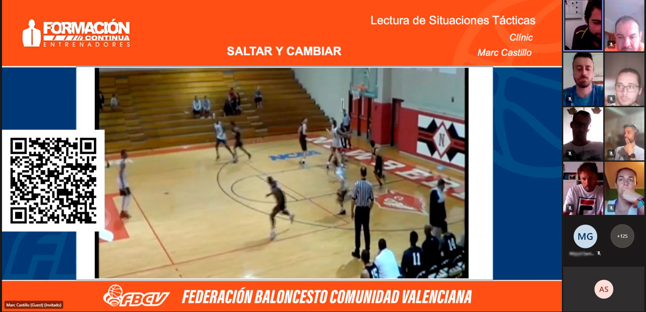 Analizando las situaciones tácticas defensivas con Marc Castillo - FBCV