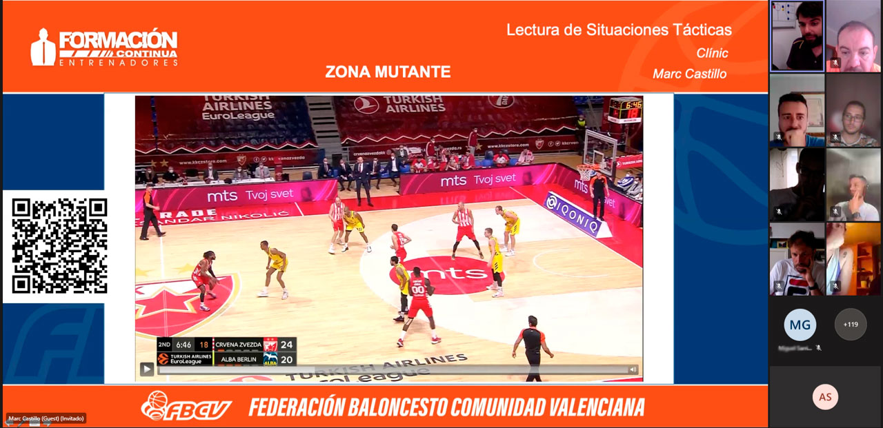 Analizando las situaciones tácticas defensivas con Marc Castillo - FBCV